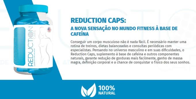 REDUCTION CAPS BULA – Fórmula, Composição → (Comprar)