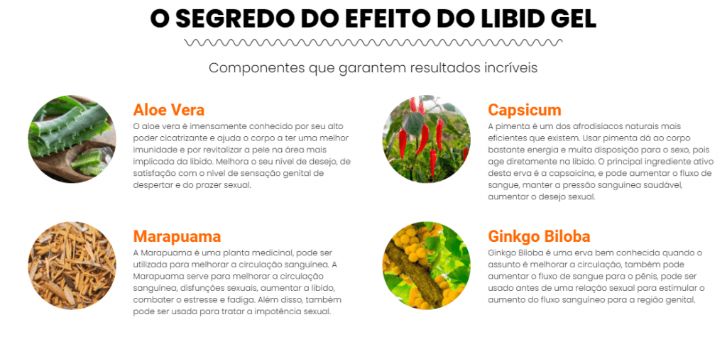 LIBIDMAN GEL BULA – Fórmula, Composição → (Comprar)